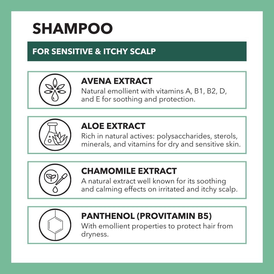 Dermo Protective Shampoo Sensitive Scalp Shampoo 200ml | Colorplay ...