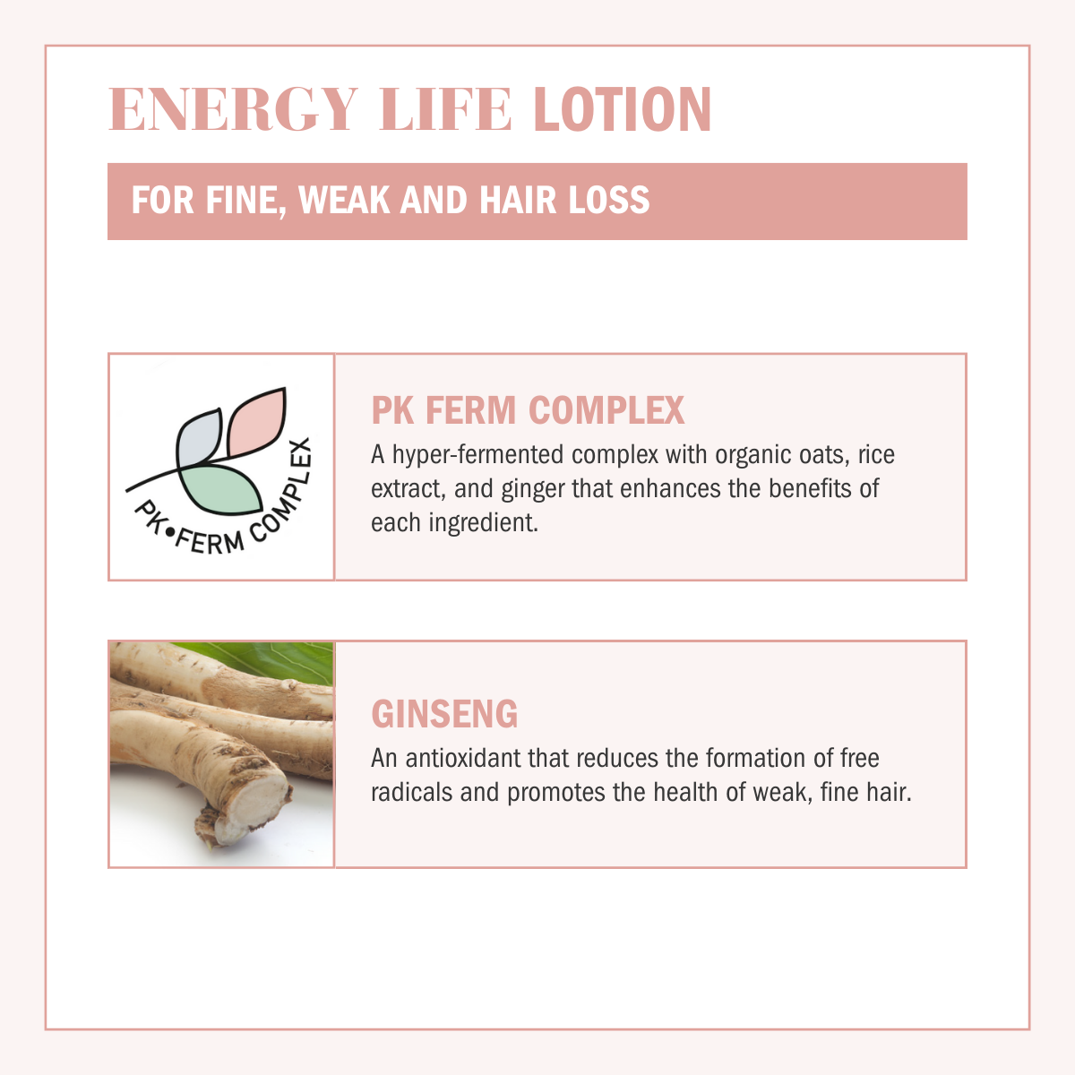 Energy Life Hair Loss Prevention Lotion 6ml x 12 vials For Hair Thinni ...