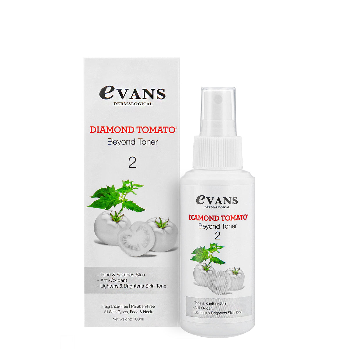 Buy Evans Diamond Tomato Beyond Toner - Colorplay SG | Colorplay Enterprise
